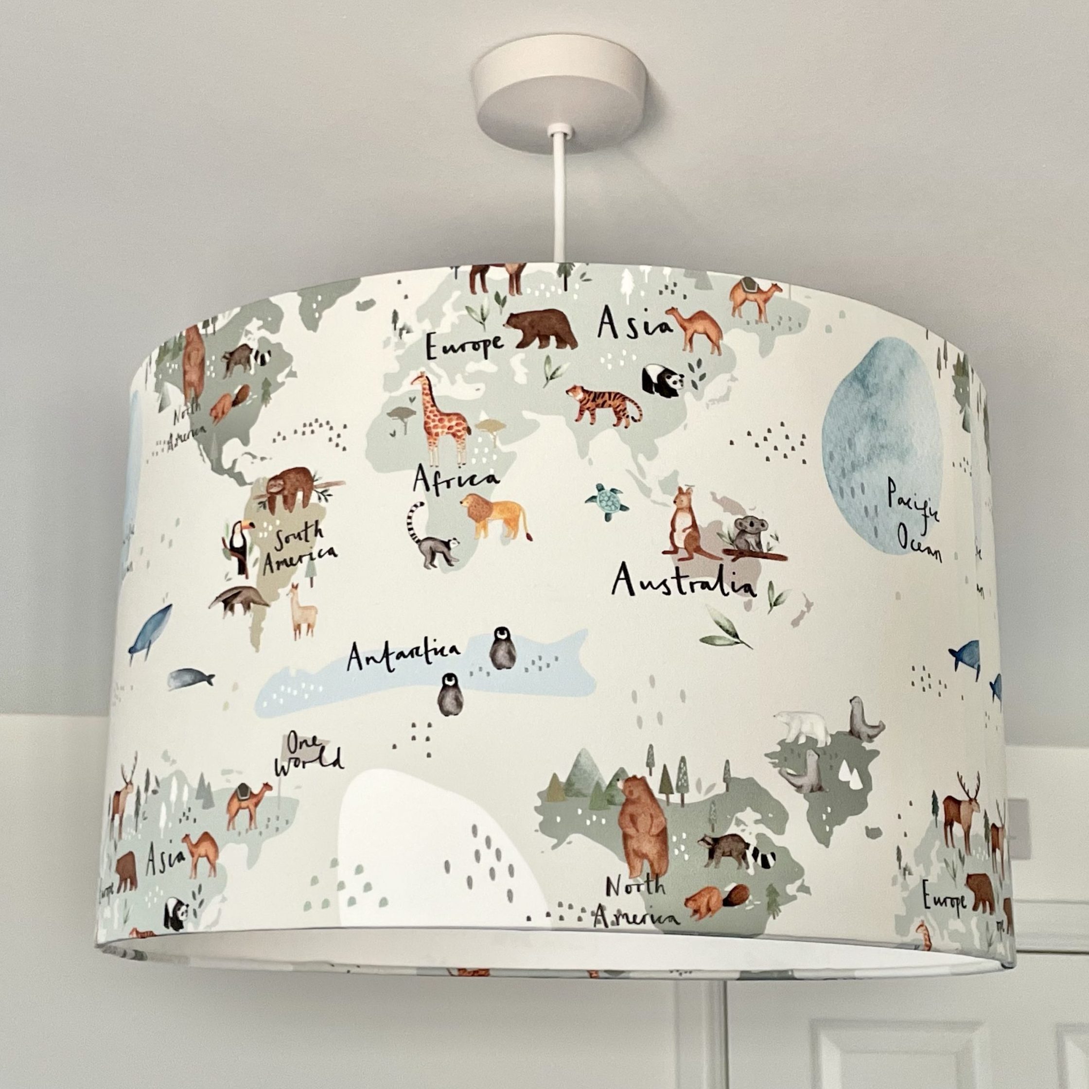 Baby and Children’s Room Lampshades - Three Little Cubs
